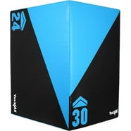 Gymax Fitness 3 in 1 Foam Jumping Box Plyometric Box for Jump Training ...