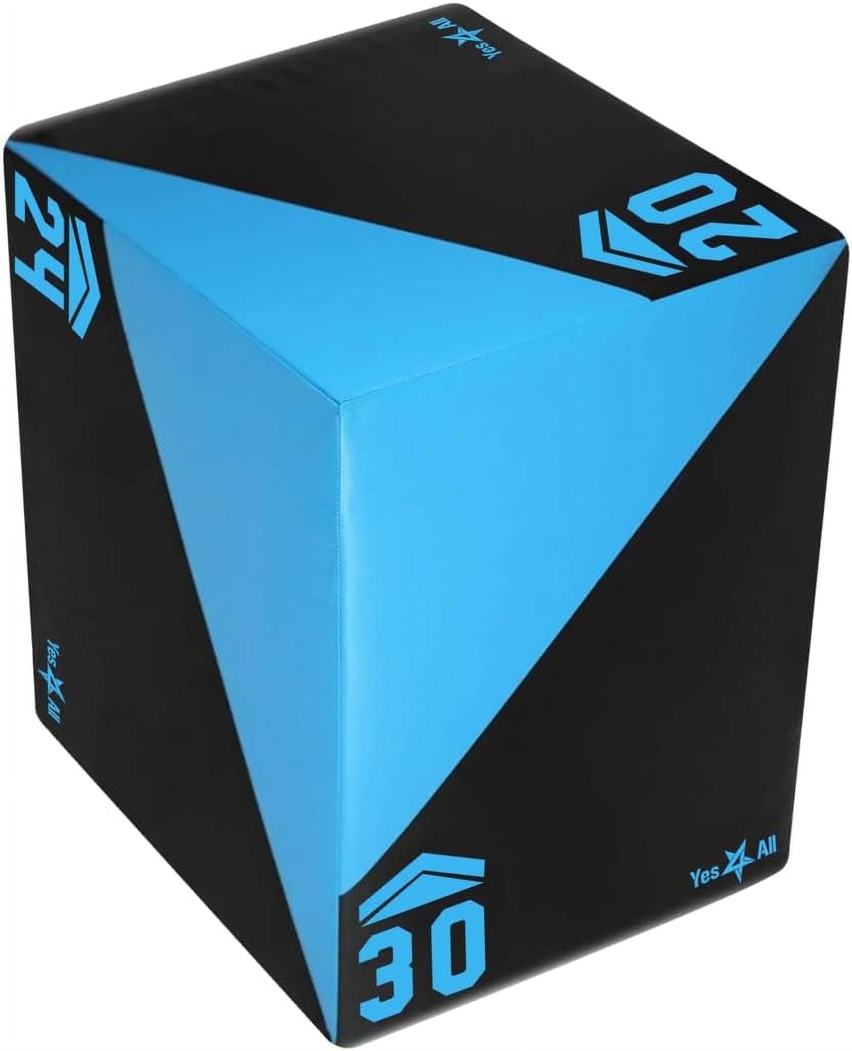 Yes4All 3 in 1 Foam Plyometric Jump Box Jump Training & Conditioning ...
