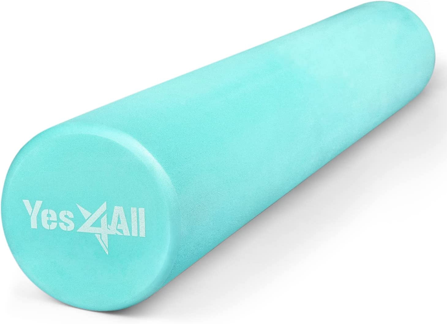 Yes4all 36inch Exercise Foam Roller Eva Teal V2
