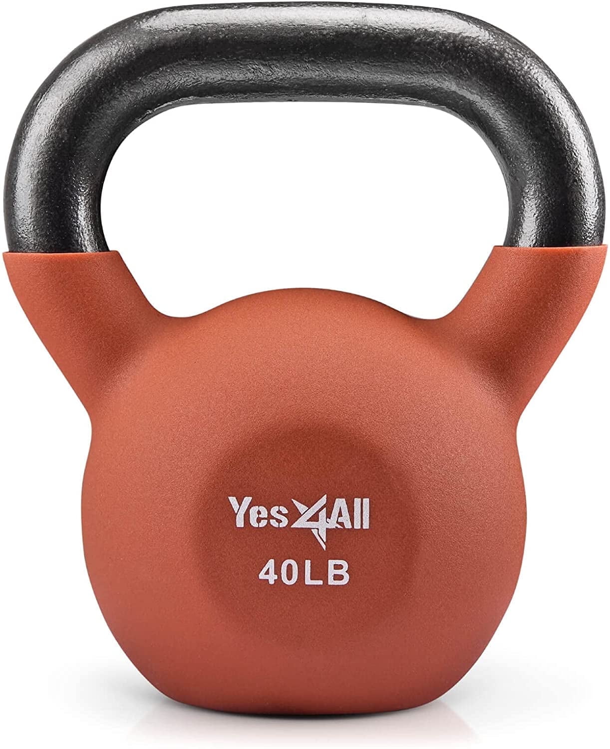 Yes4All 40lb Premium Coated Kettlebell, Spice Route, Single - Walmart.com