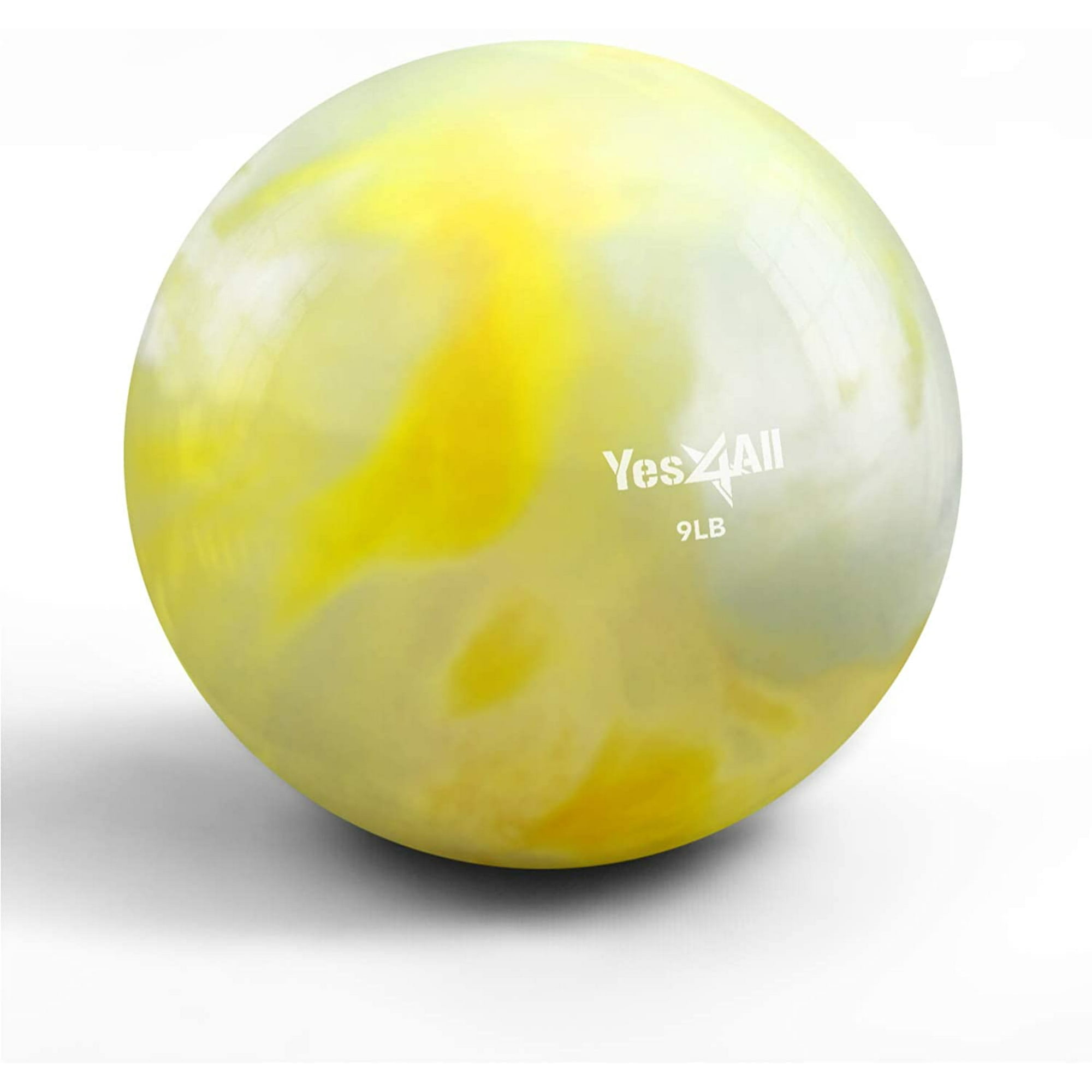 Yellow Marble Ball