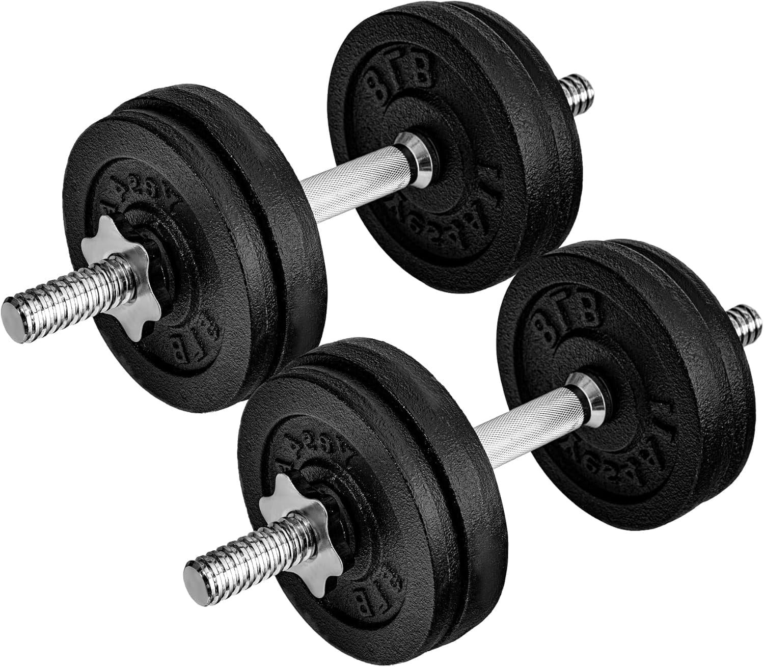 Free Shipping! Yes4All Adjustable Dumbbell Set with Weight Plates, Star ...