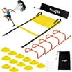 Yes4All Agility Ladder 12 Rungs Orange + Agility 12 Cones Orange ...