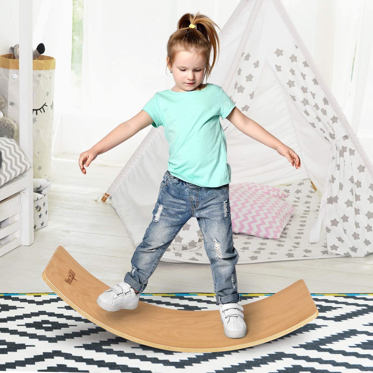Yes4All Balance Board - Round Wobble Board/Wobble Balance Board for ...