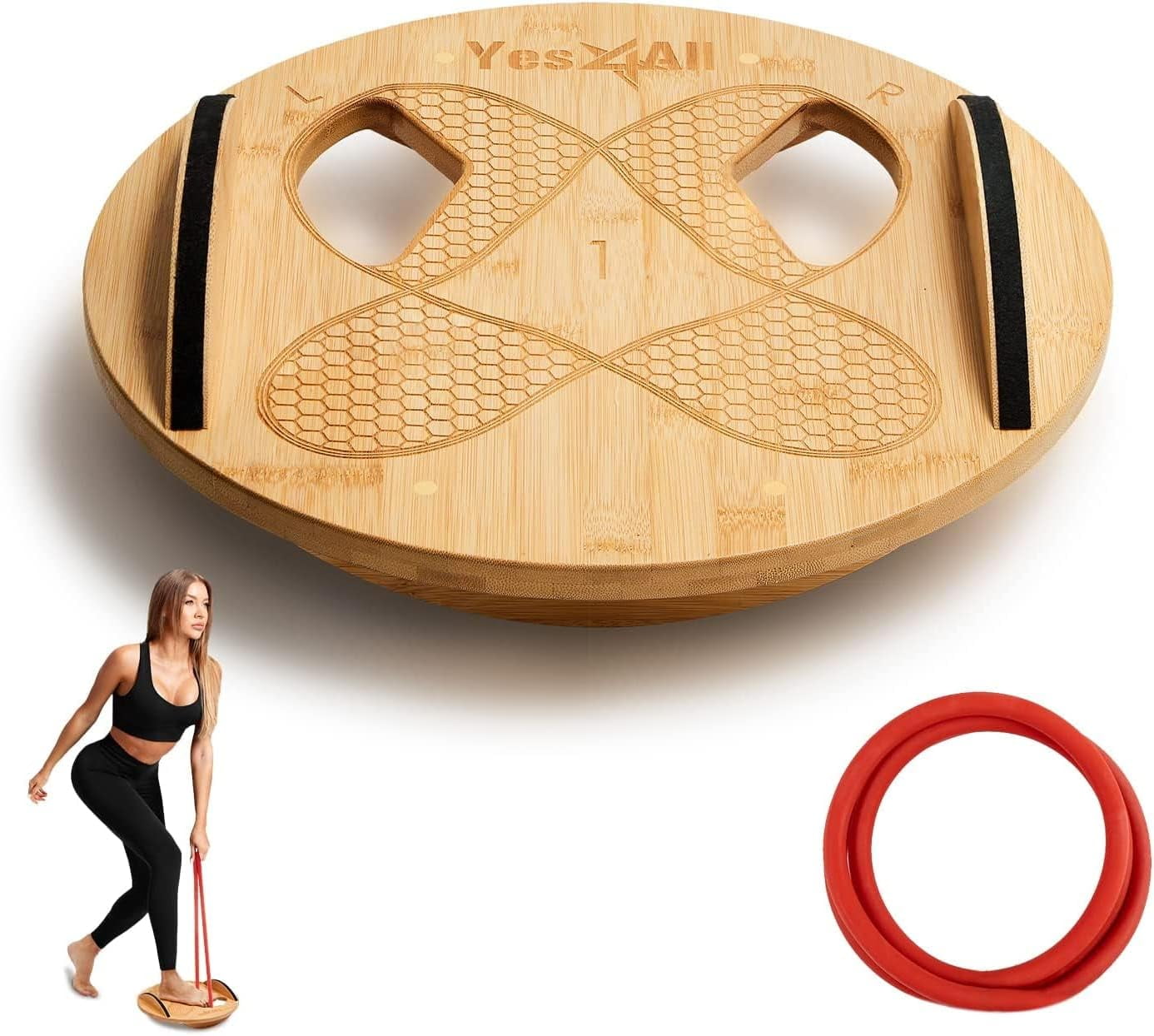 Yes4All Balance Board for Foot and Toes - Balance Trainer for ...