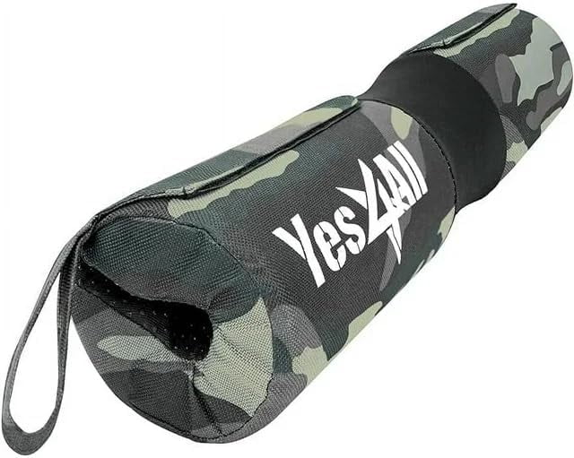 Yes4All Barbell Thick Foam Nylon Pad, Neck Shoulder Protective Pad For ...