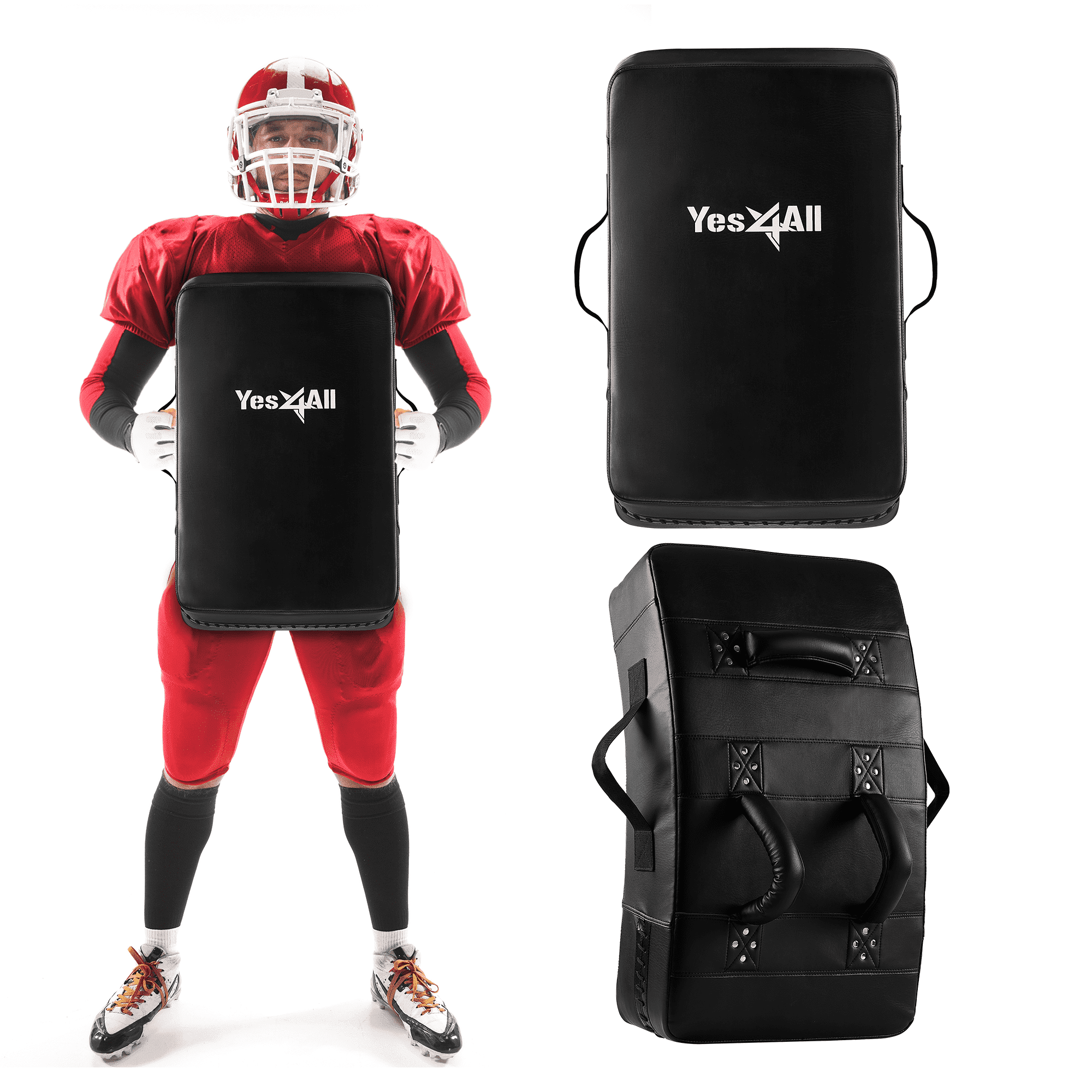 Yes4All Blocking Pad, Leather Basketball and Football Training ...