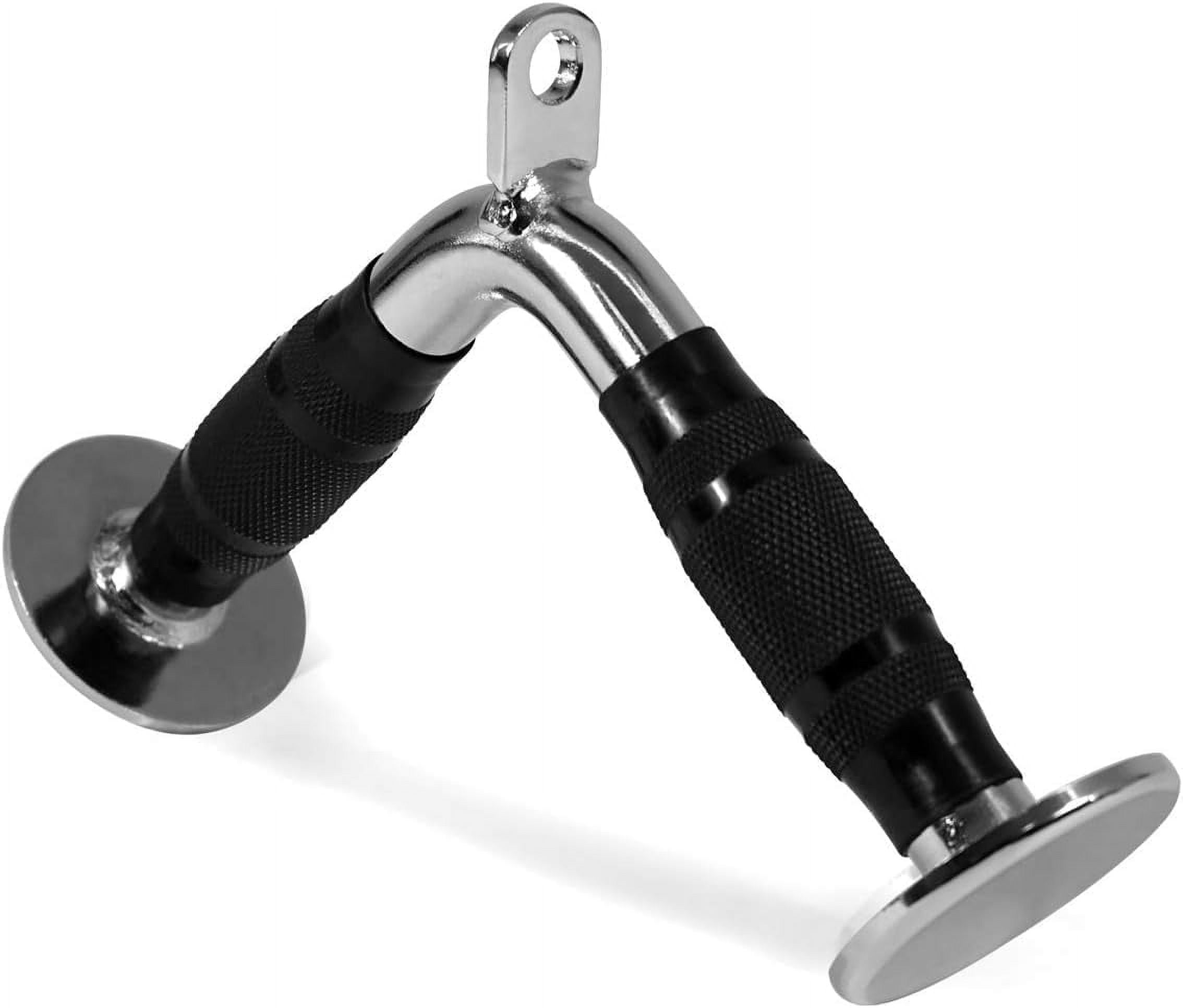 Yes4All Cable Machine Attachment, Tricep Straight Bar, V Bar, LAT ...