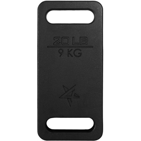 Yes4All Cast Iron Ruck Weight, Weighted Plate for Rucking, Swings ...