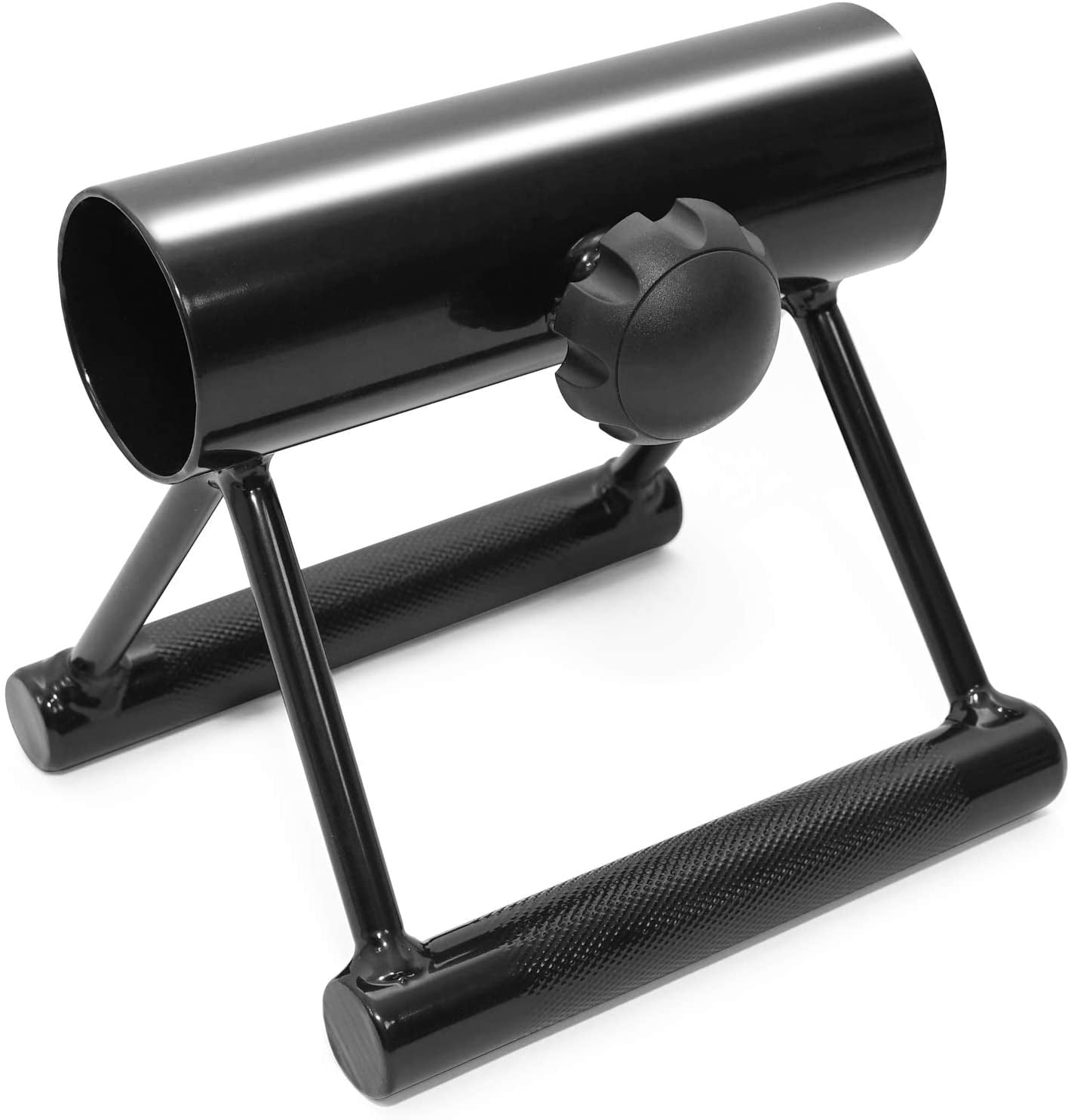 Yes4All Double D Grip Landmine With Knurl Handle Black - Walmart.com
