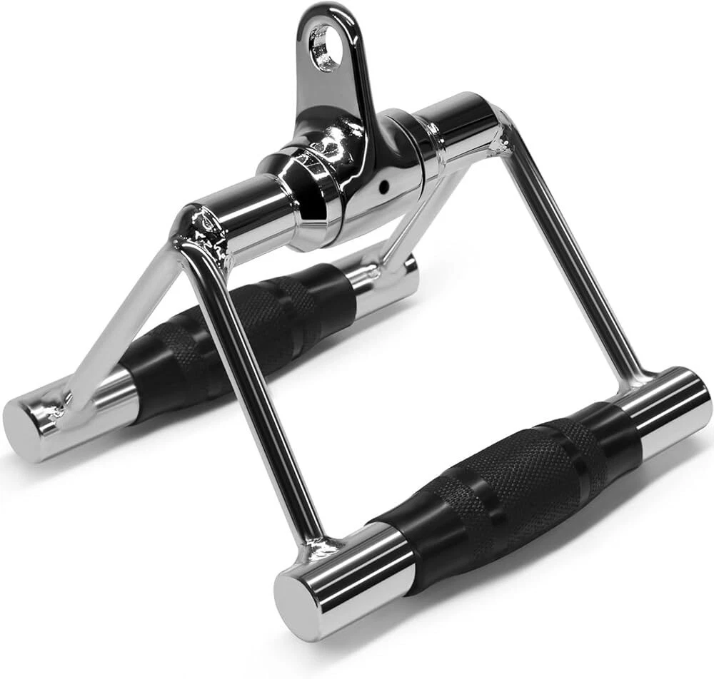 Yes4All Double D Row Handle Cable Attachment for Weight Workout for ...