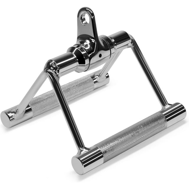 Yes4All Double Grip Rotating Handle Cable Attachment Chrome - Walmart.com