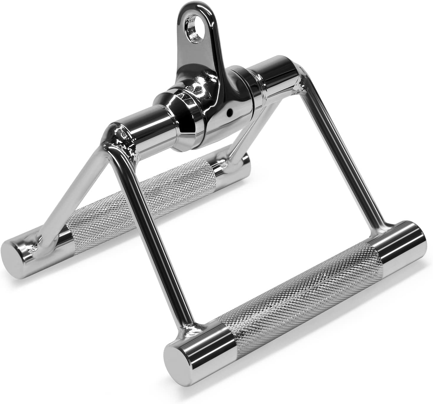 Yes4All Double Grip Rotating Handle Cable Attachment Chrome - Walmart.com