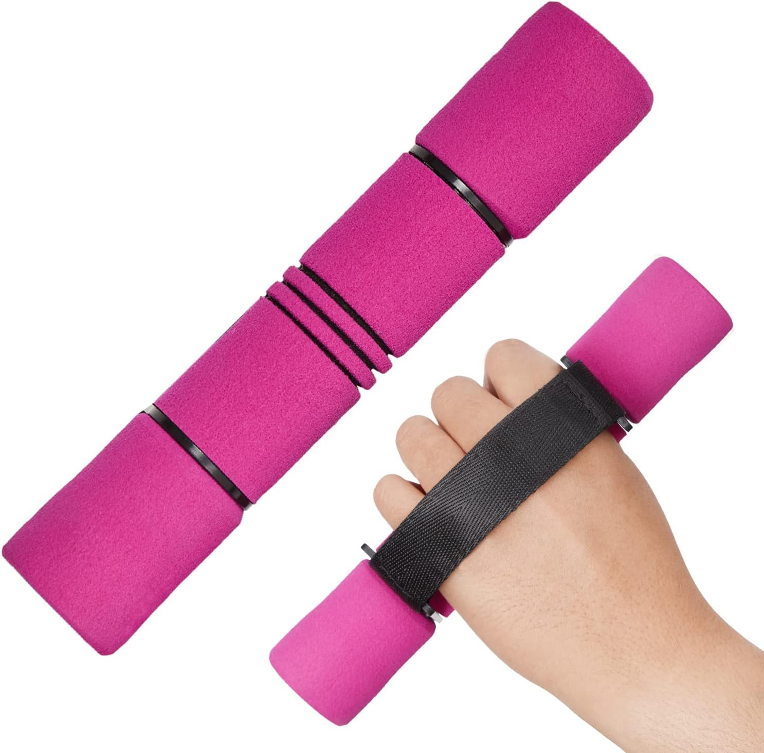 Yes4All Adjustable Dumbbell, Pink, 3 lbs - Walmart.com