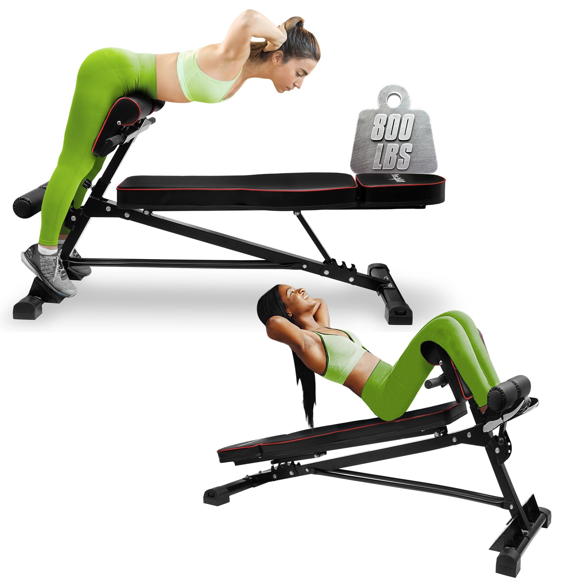 Yes4All Multi-Functional Workout Bench, Sit Up Bench, Weight Bench ...