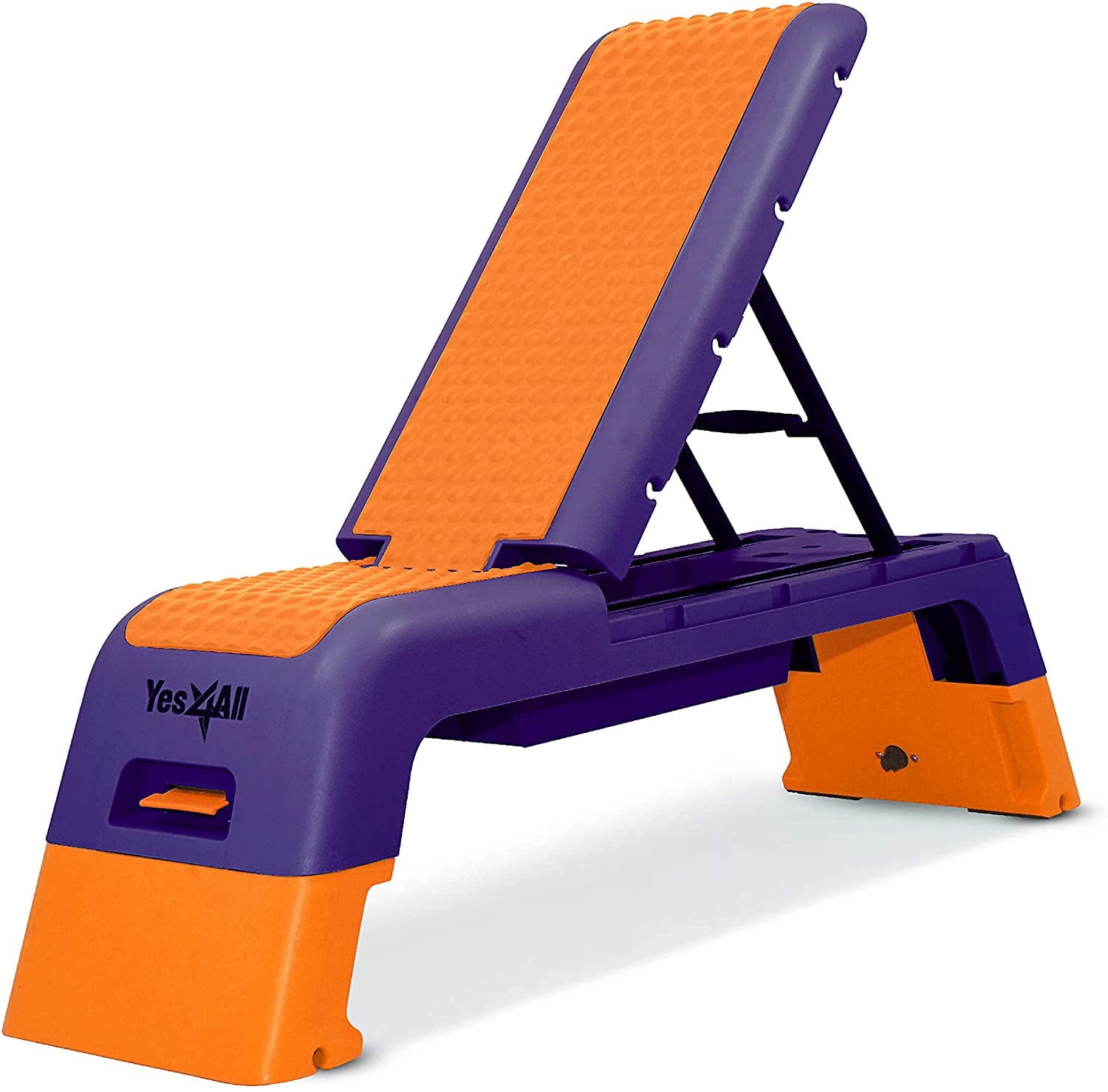 Yes4All Multifunctional Fitness Aerobic Step Deck, Adjustable Height ...