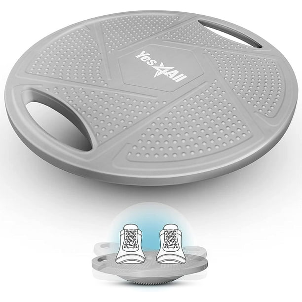 Yes4All Premium Wobble Round Plastic Balance Board – 16.34 in for ...