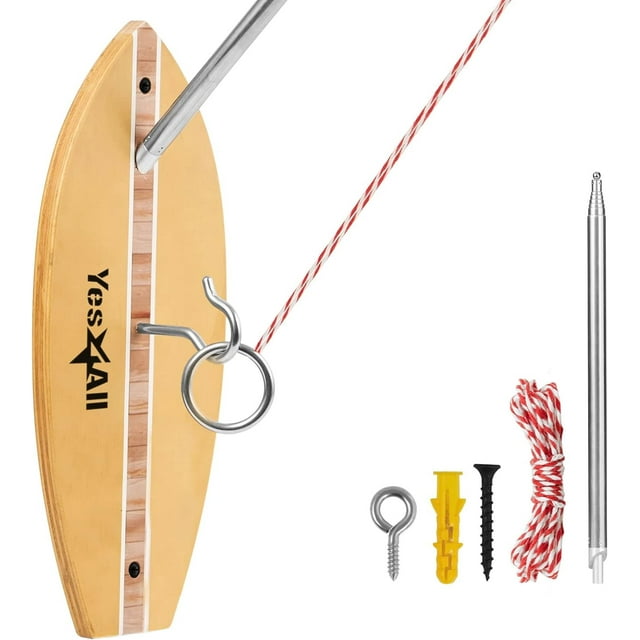 "Yes4All Ring Toss Game - Indoor/Outdoor, Party, Bar, Home Fun, 13 ...