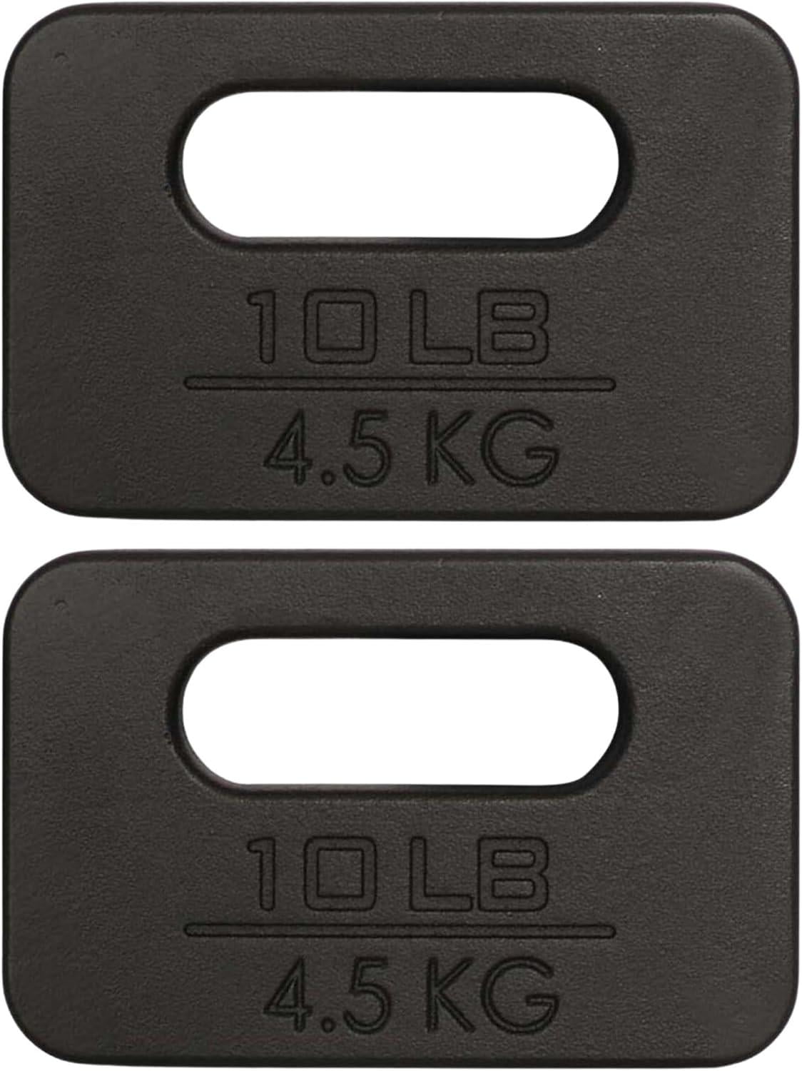 Yes4All Ruck Weight Plate, Cast Iron Rucking Plates with Wide Grip for ...
