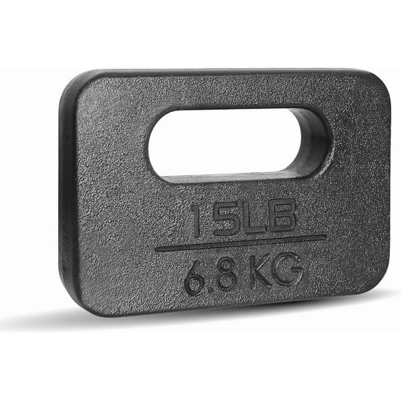 Yes4All Ruck Weight Plate, Cast Iron Rucking Plates with Wide Grip for ...