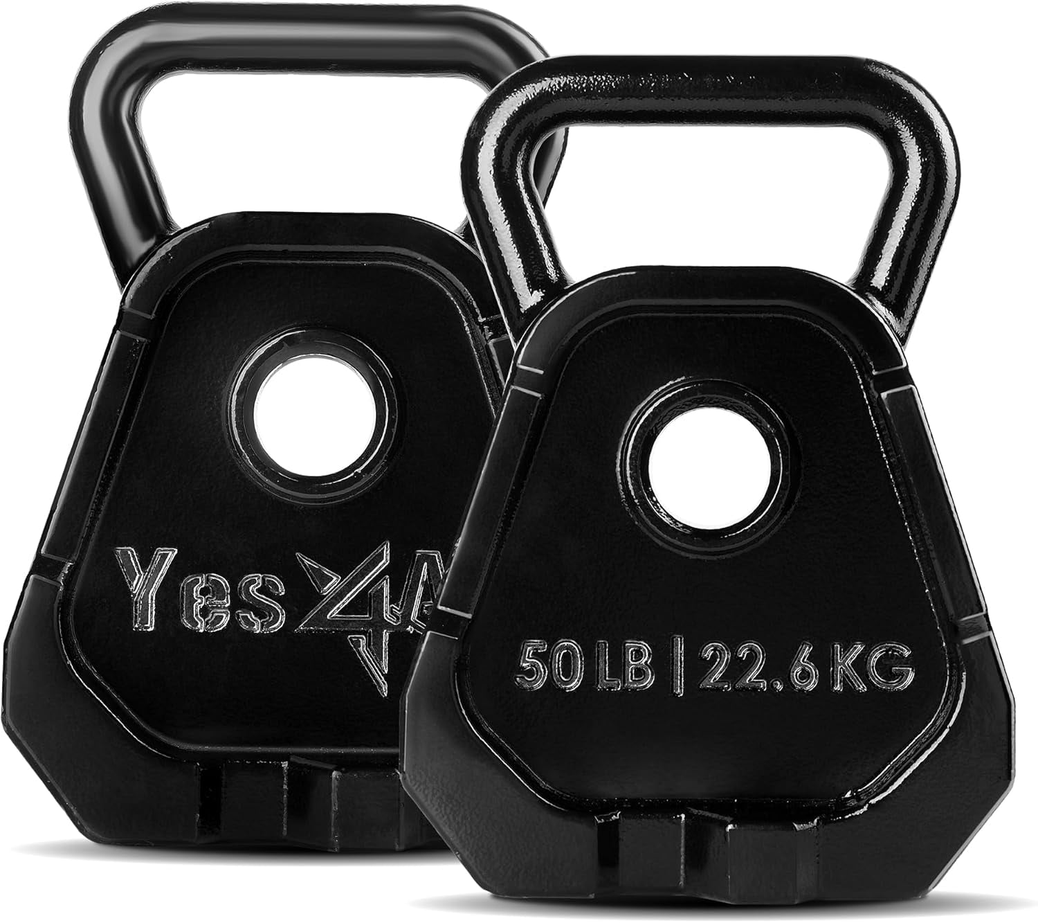 Yes4All Upgraded Bell Plate, Olympic Weight Plate & Kettlebell ...