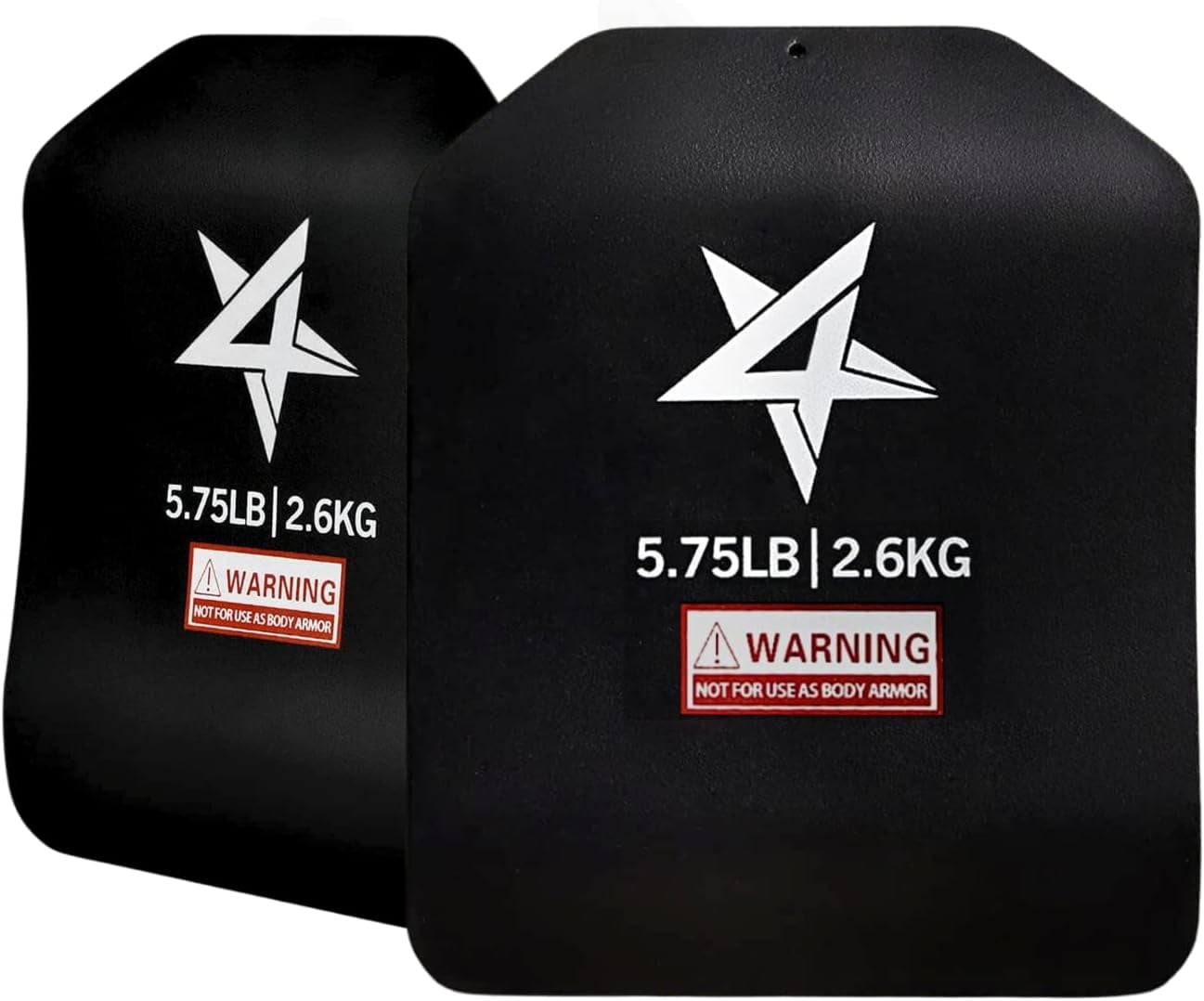 Yes4All Weight Vest Plate 5.75LB Pairs, Weight plate with Curved ...