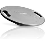 Yes4All Wobble Balance Board, 16in Surface, Silver, Exercise Balance ...