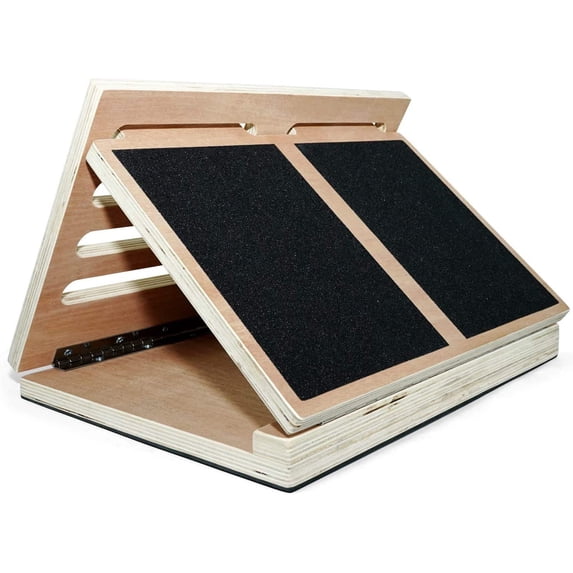 Yes4All Wooden Slant Board - Construction - 450lbs Capacity - Walmart.com