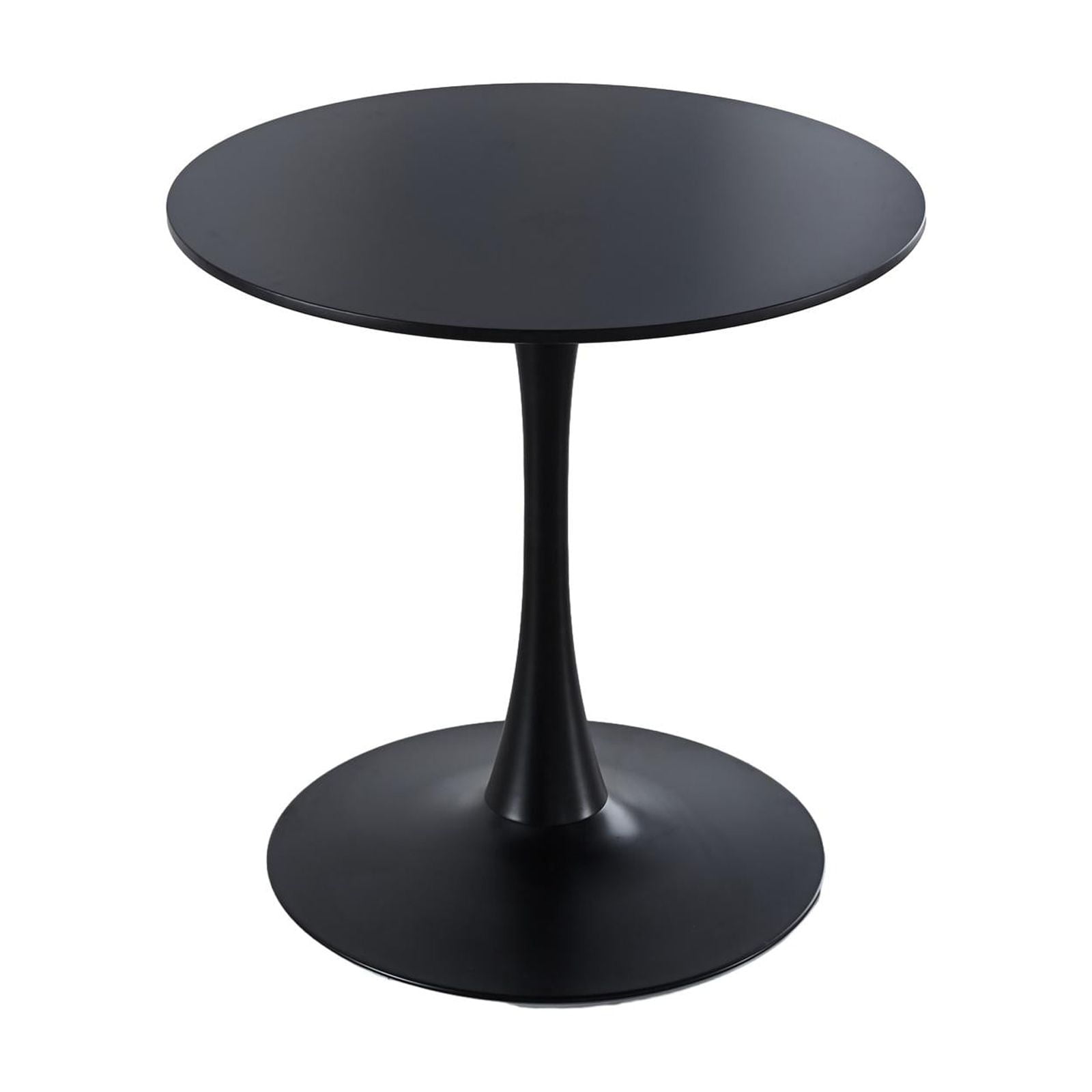 YesFashion 31.5" Pedestal Dining Table Tulip Dining Table for 2-4 ...