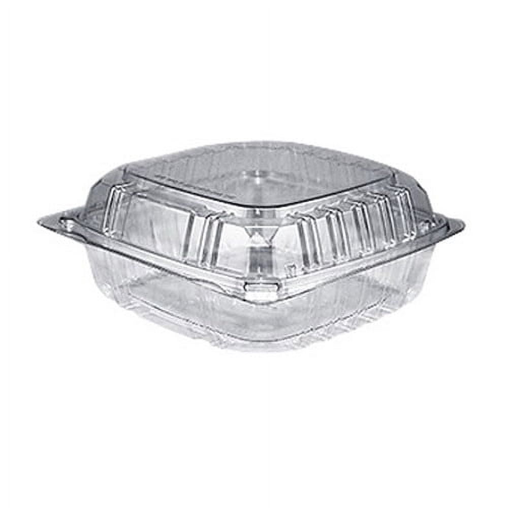 YesPac Plastics Brite Pak Shallow RPET Food Container Clear | 200/Case ...