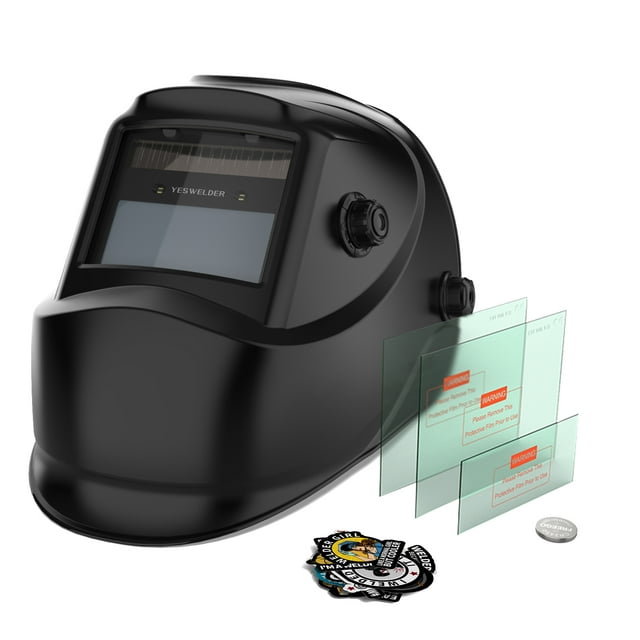 YesWelder True Color Auto Darkening Welding Helmet, LYG-L500A-W ...