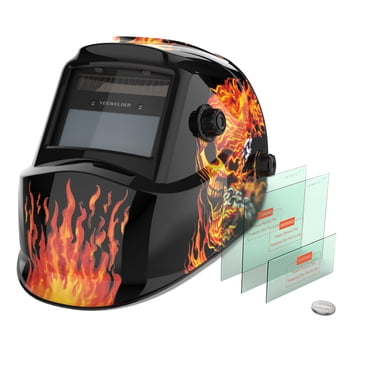 YesWelder Welding Helmet, True Color Auto Darkening welding mask with ...