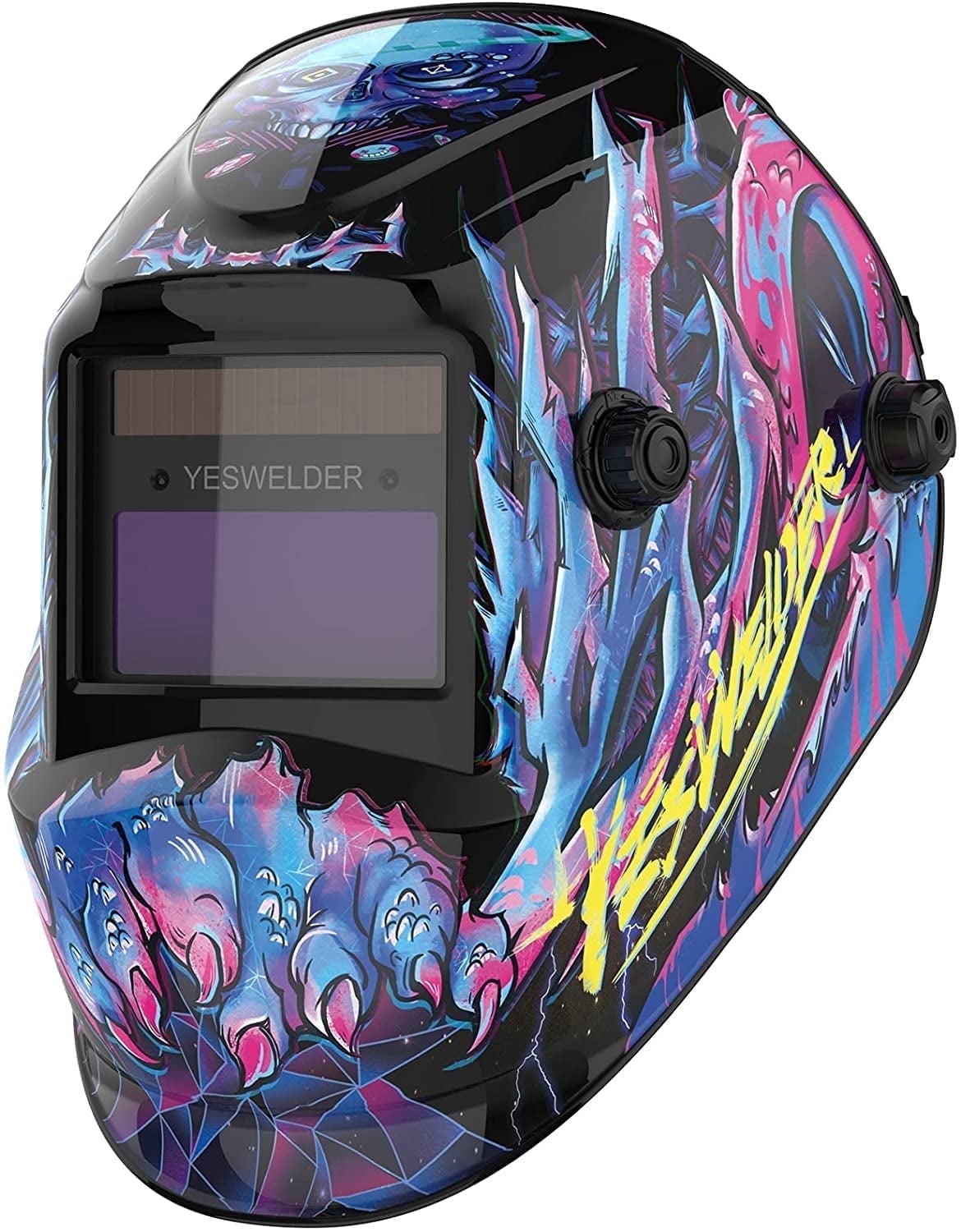 YesWelder Welding Helmet, True Color Auto Darkening Welding Mask, for ...