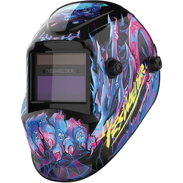 YesWelder Welding Helmet, True Color Auto Darkening Welding Mask, for ...