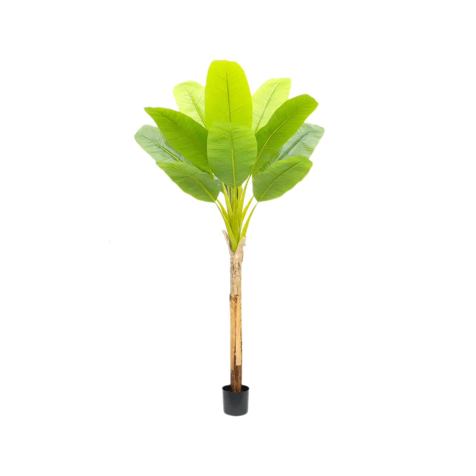 Yesafahsion 6.2FT/6.9FT Tall Artificial Banana Tree Fake Banana Tree ...