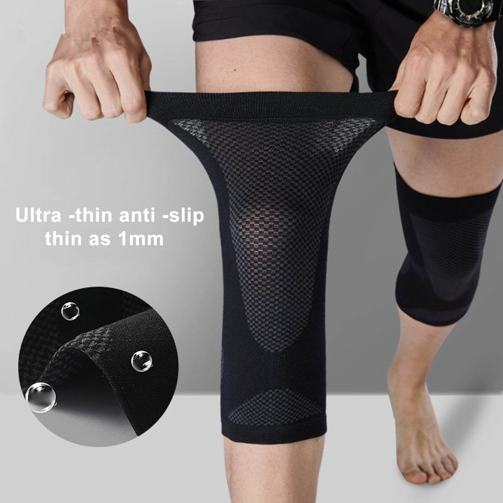 Yesbay 1 Pair Women Men Sport Knee Pads Pain Relief Running Yoga ...