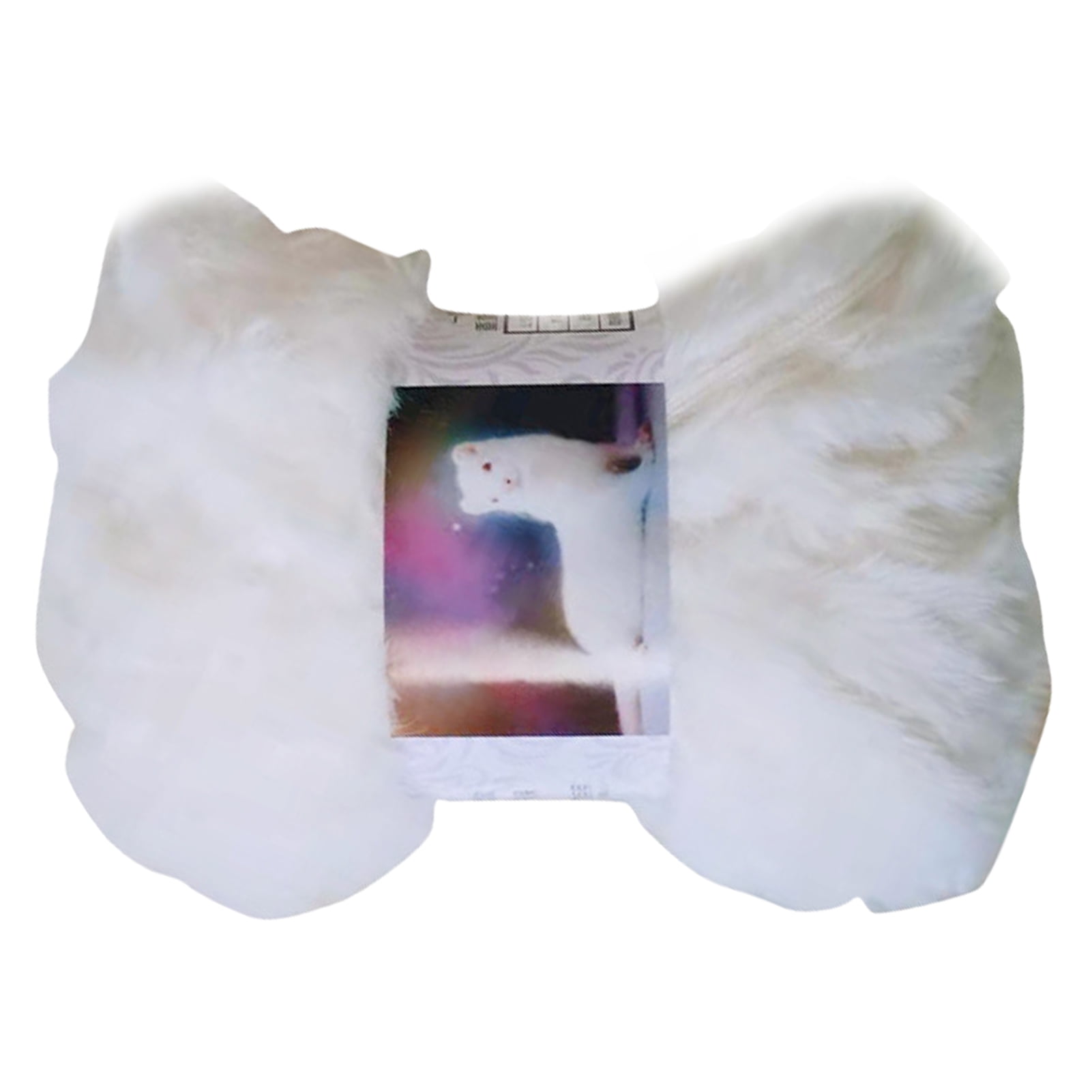 Yesbay 1 Roll 50g Fluffy Skin-frendly Crochet Thread Polyester Clear ...