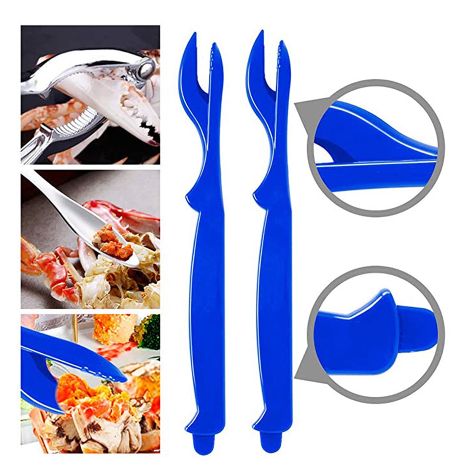 Yesbay 10Pcs Crab Legs Cracker Efficient Seafood Preparation Compact ...
