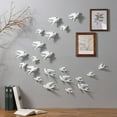 Yesbay 1Pcs Birds Murals Realistic Ornamental Ceramic Wall Hanging ...