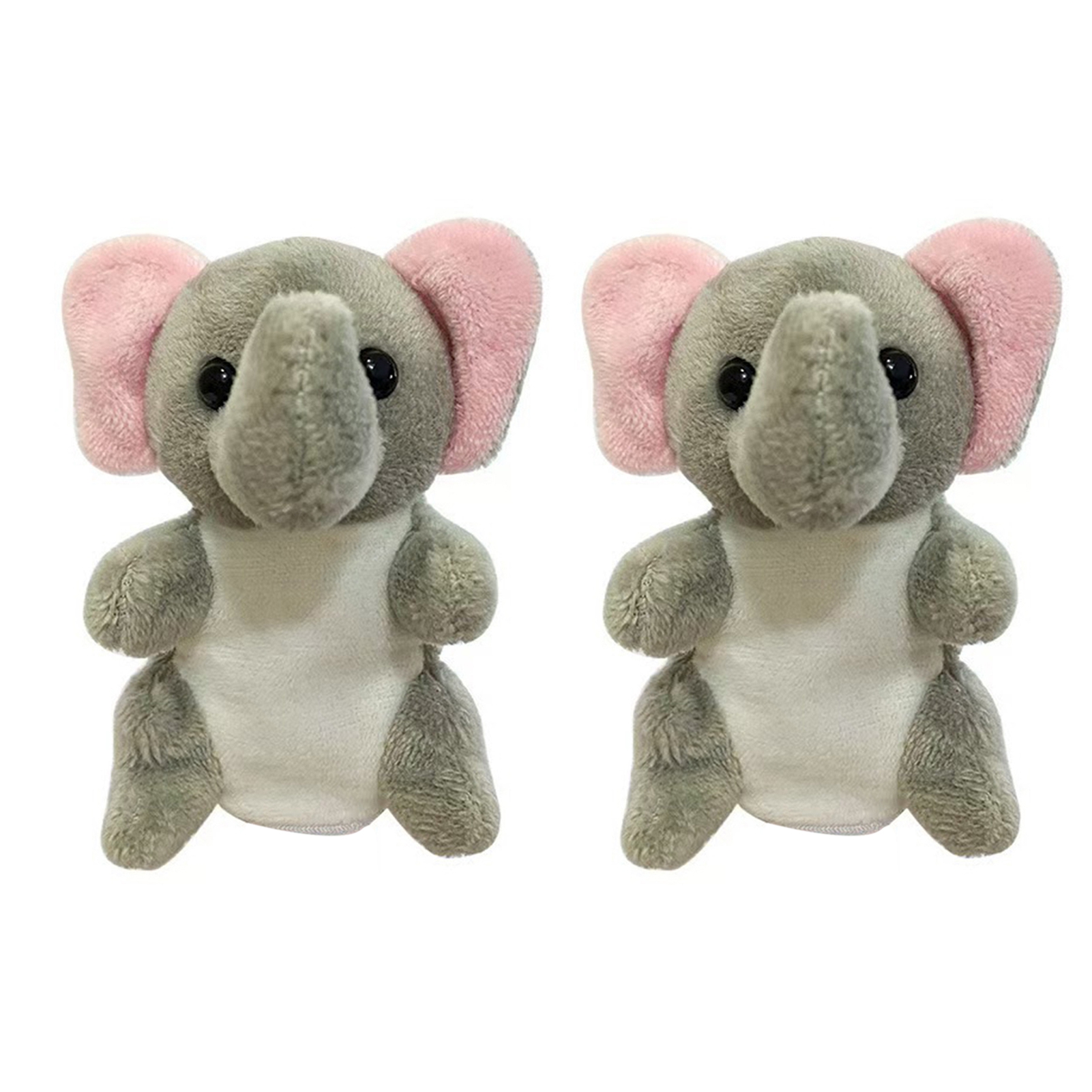 Yesbay 2Pcs Finger Puppets Set Plush Animal Finger Puppet Toys for Kids ...