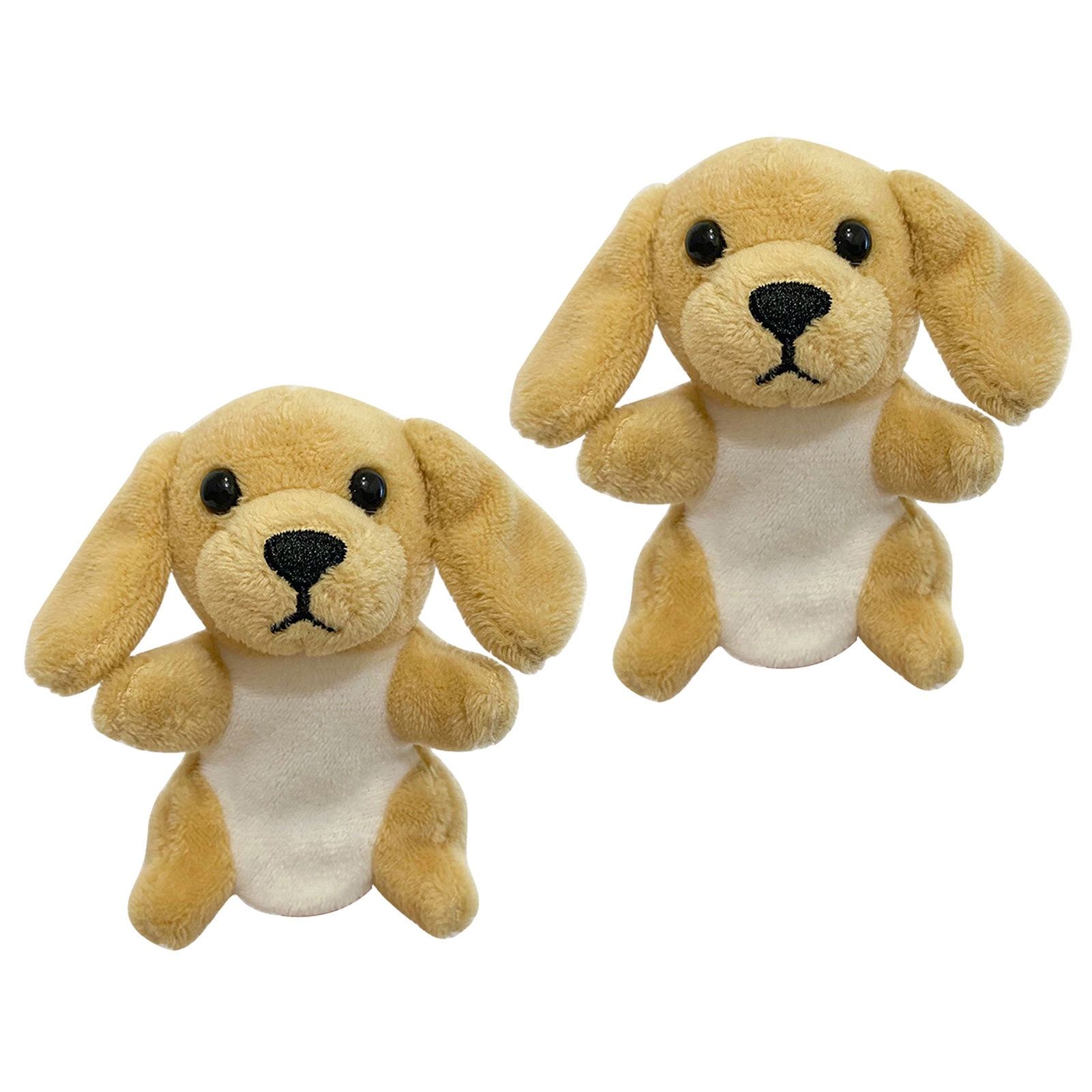 Yesbay 2Pcs Finger Puppets Set Plush Animal Finger Puppet Toys for Kids ...