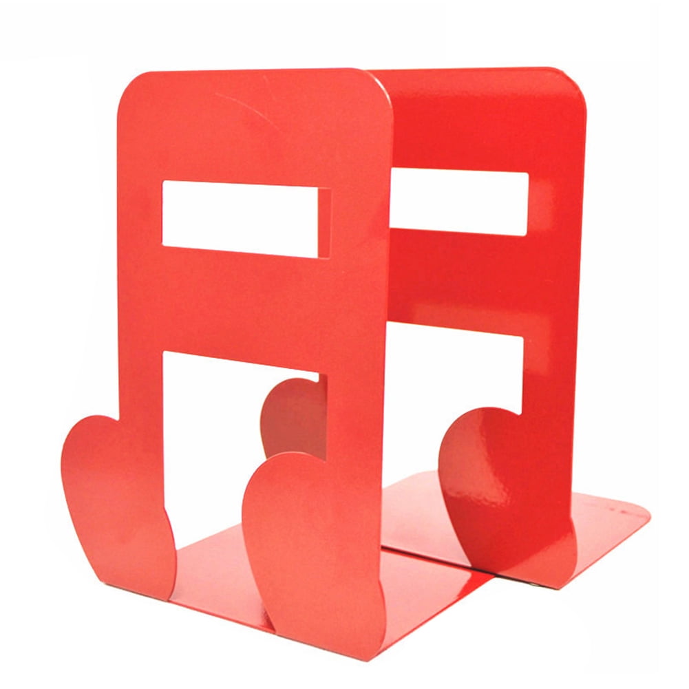 Yesbay 2Pcs Musical High Note Shape Book Stand Holder Bookend School ...