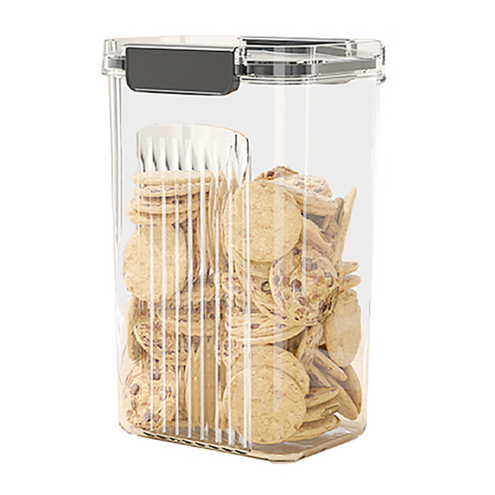 Yesbay 460/700/950/1300/1800ML Clear Food Storage Jar Large Capacity ...