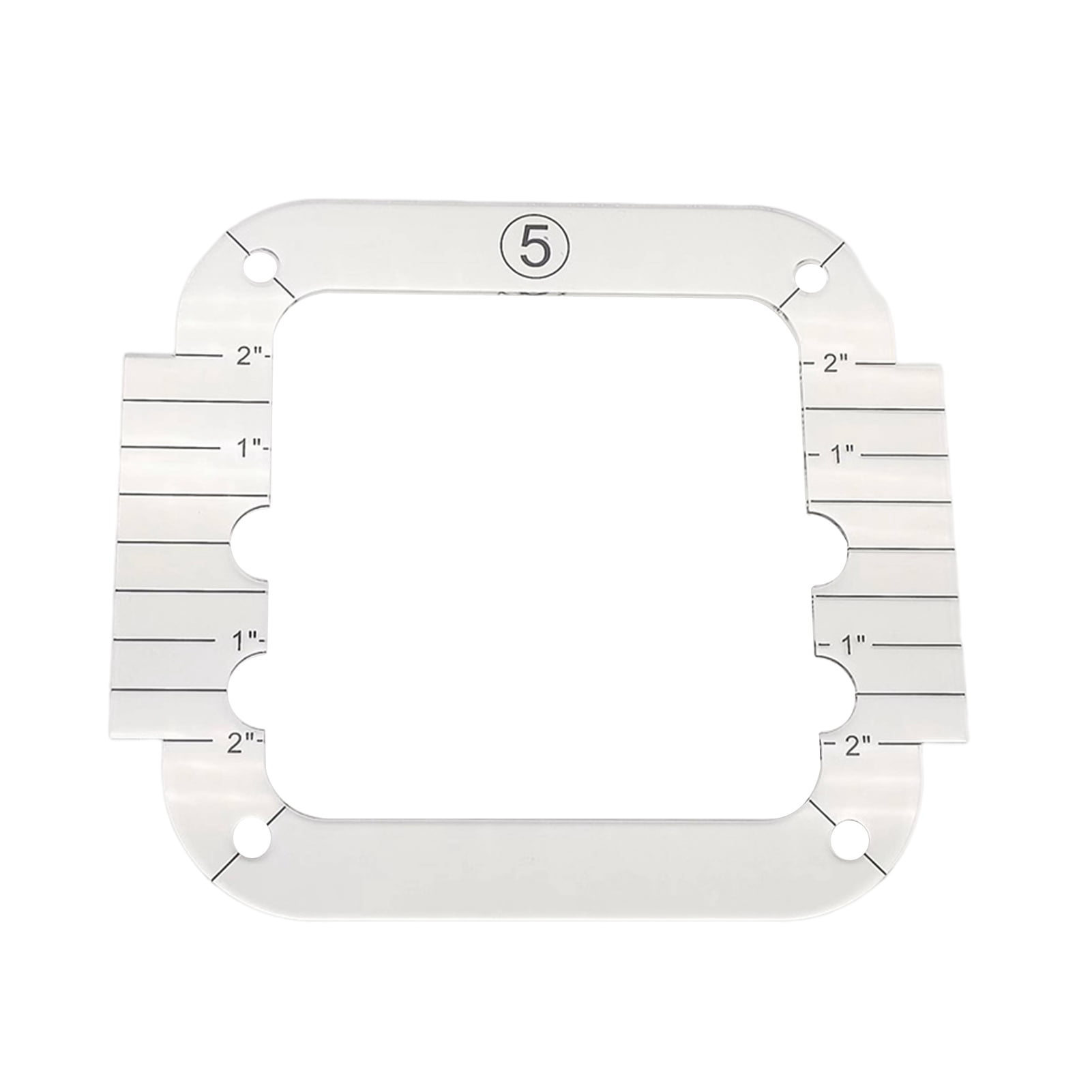 Yesbay Acrylic Quilting Template Pratical Free Motion Quilting Ruler ...