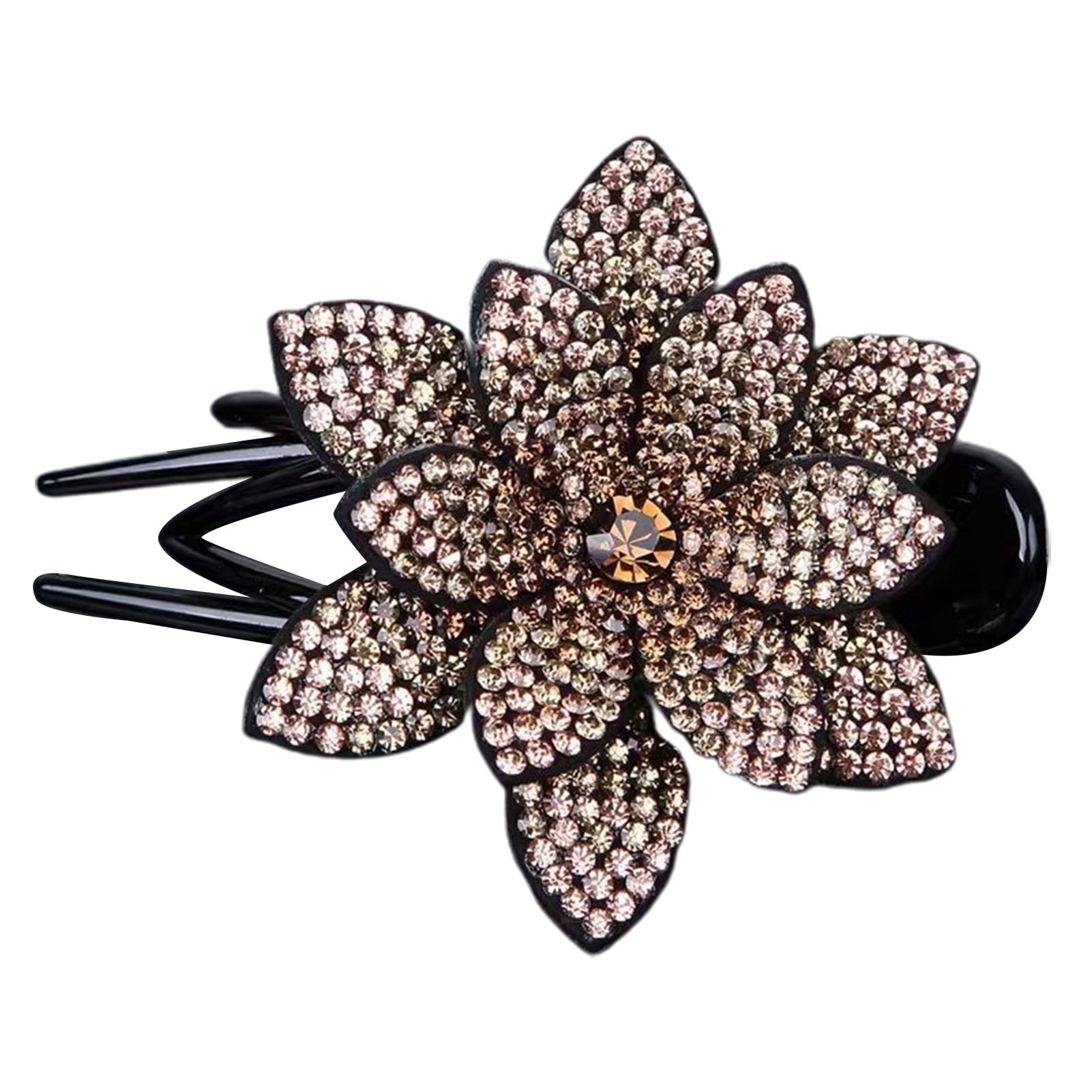 Yesbay Anti-slip Tooth Temperament Exquisite Hair Clip Shining ...