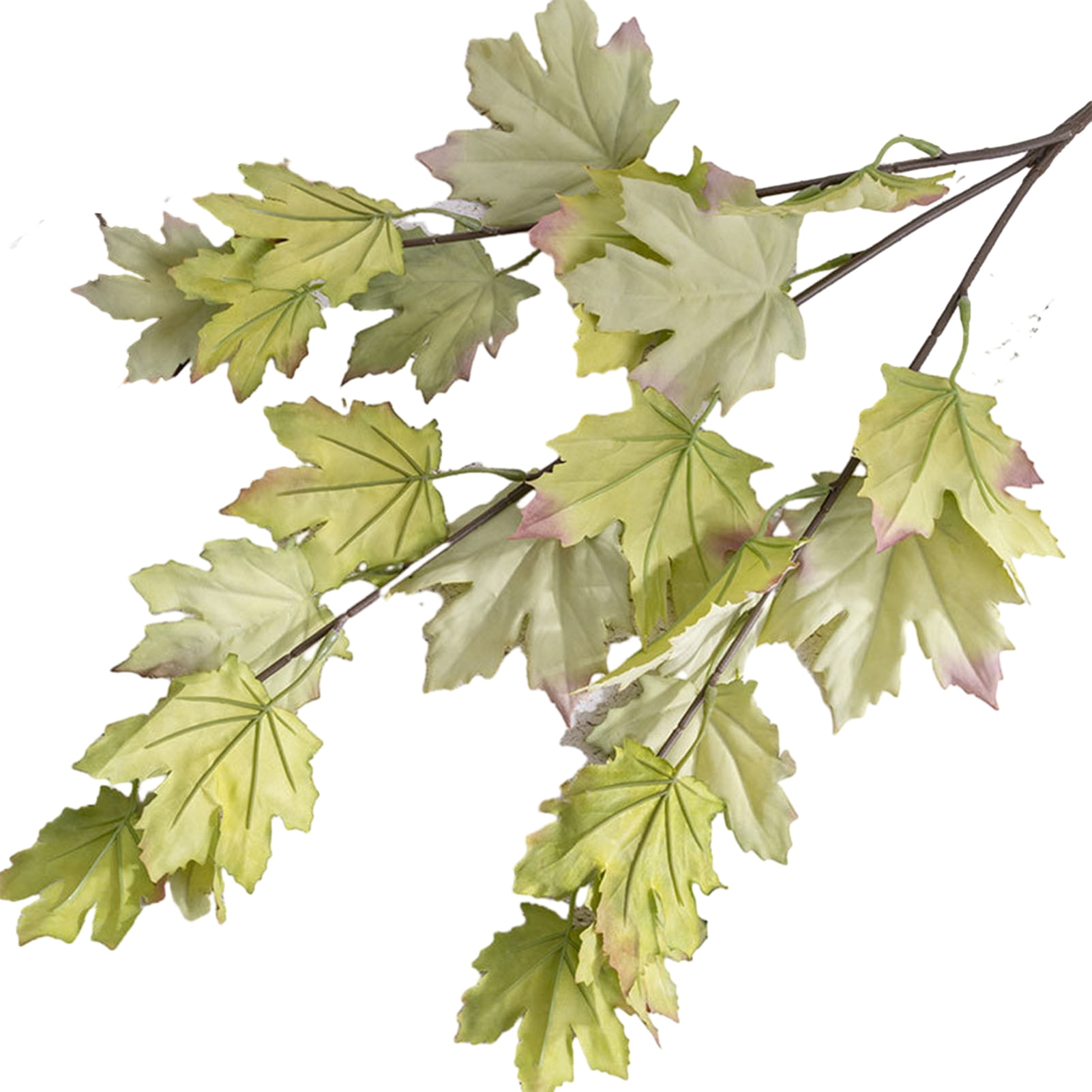Yesbay Artificial Maple Leaf Simulation Plant Exquisite Realistic Maple ...