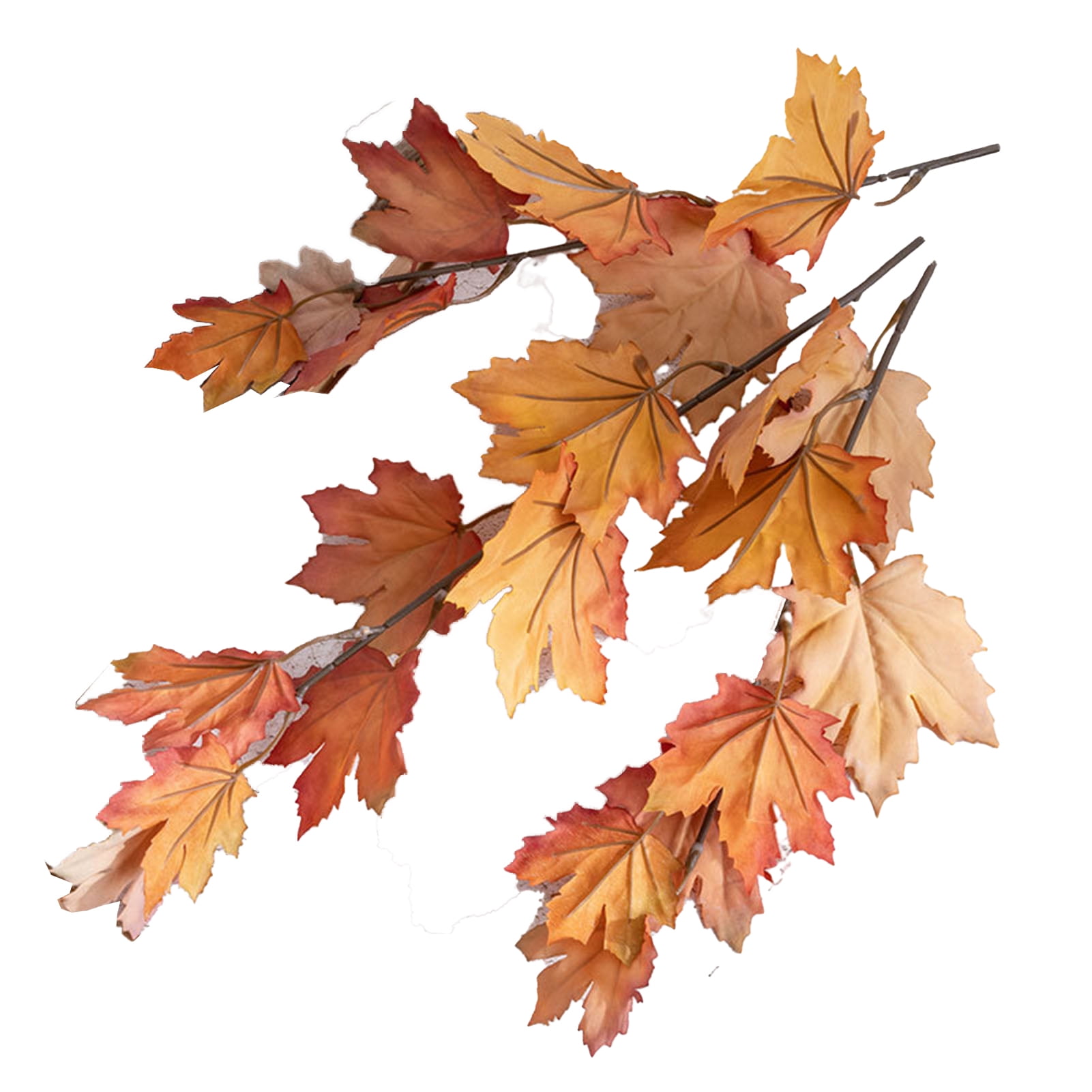 Yesbay Artificial Maple Leaf Simulation Plant Exquisite Realistic Maple ...