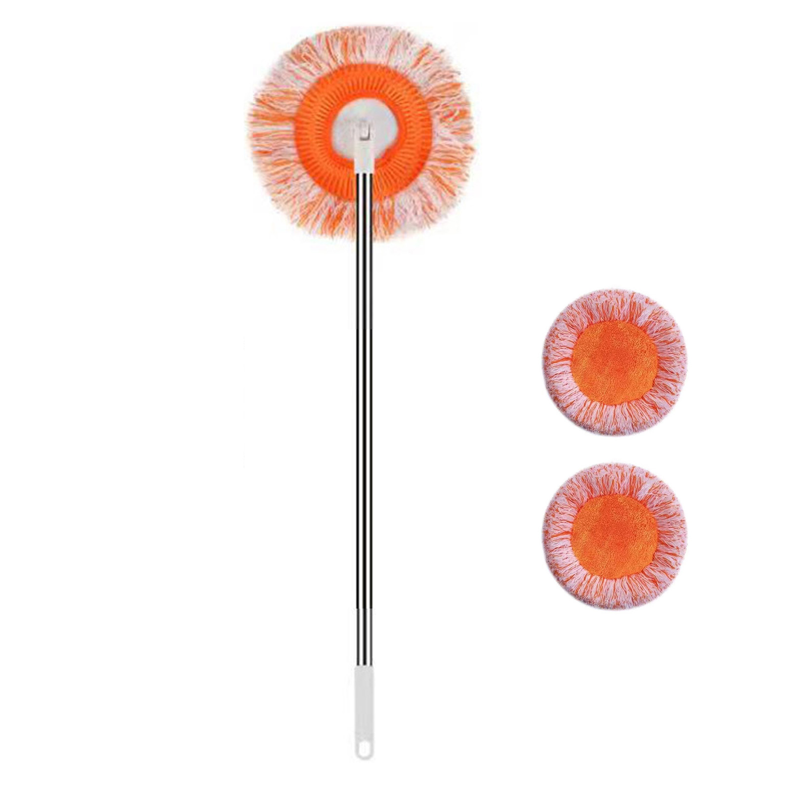 Yesbay Bathroom Corner Cleaning Mop 360 Degree Rotating Stainless Steel ...