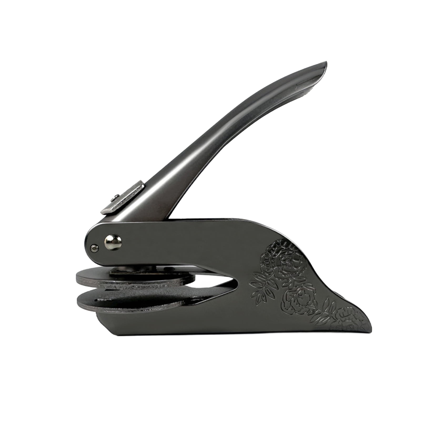 Yesbay Book Embosser Hand Operated Embosser Stamp Stainless Steel ...