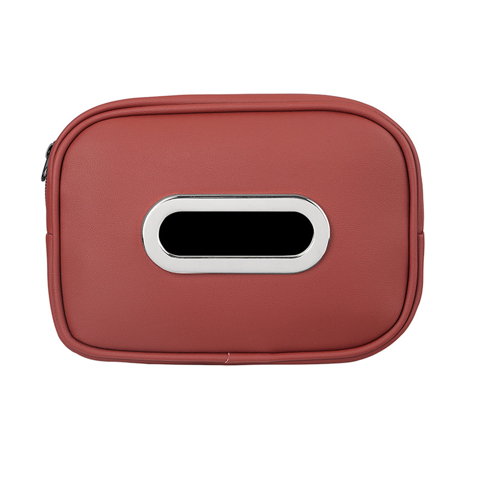 Yesbay Car Tissue Holder Storage Box Zipper Closure Hanging Paper Towel ...